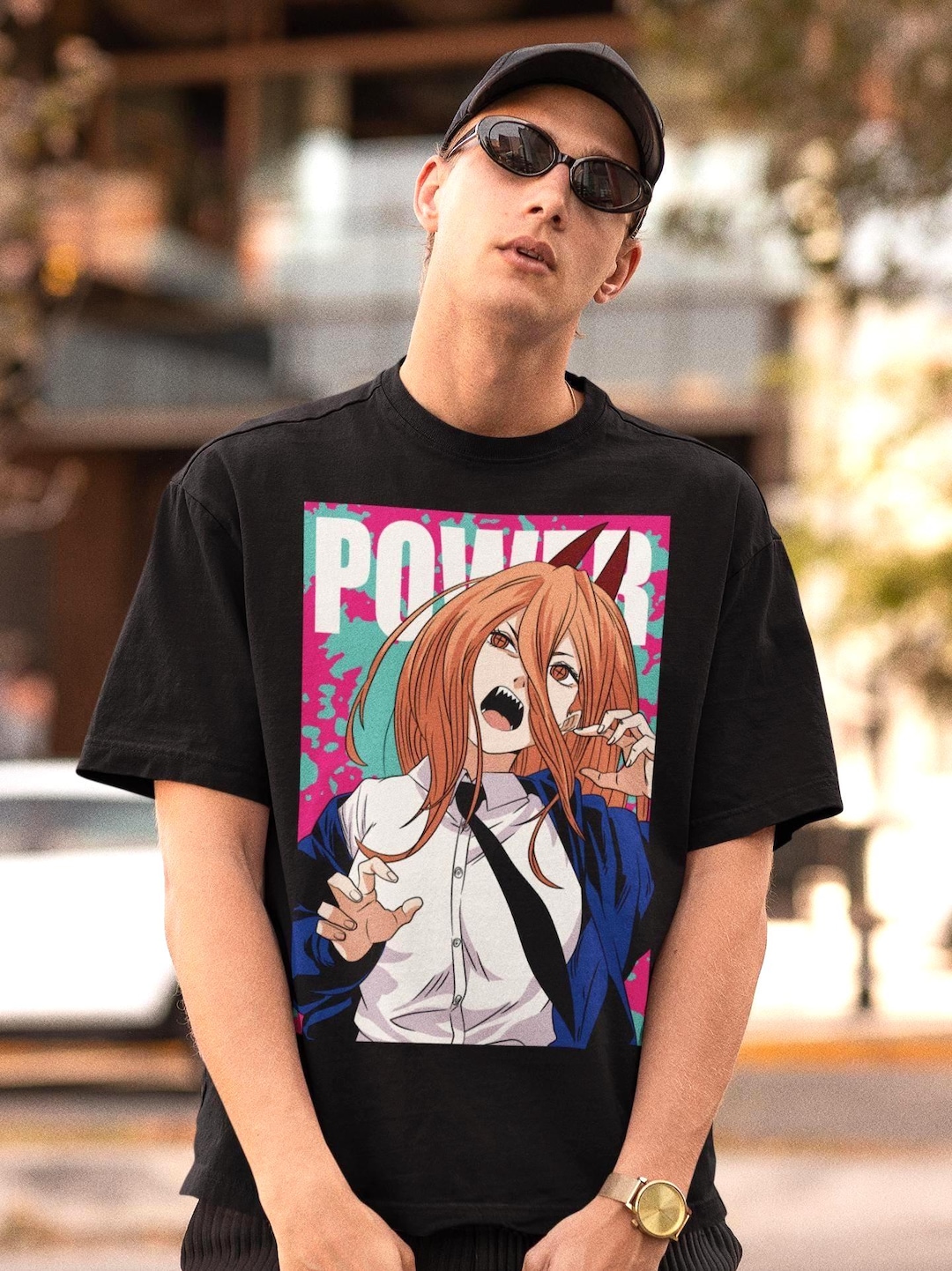 Power Anime Tshirt - Power Cosplay Shirt,manga Graphic Tee - Etsy Australia