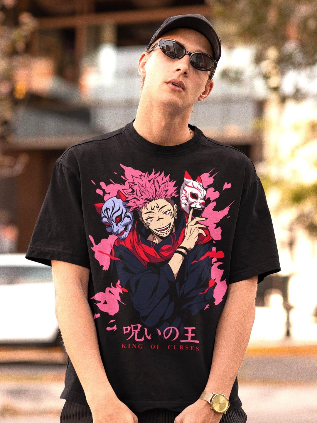 Sukuna Anime T-shirt -manga Cosplay Tee,ryomen Sukuna Shirt - Etsy