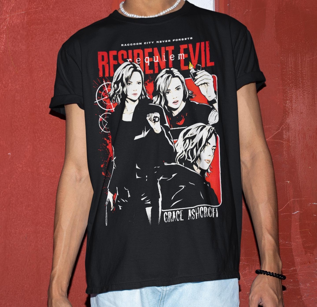 Resident Evil Requiem Grace Ashcroft Shirt - Raccoon City,horror Game ...