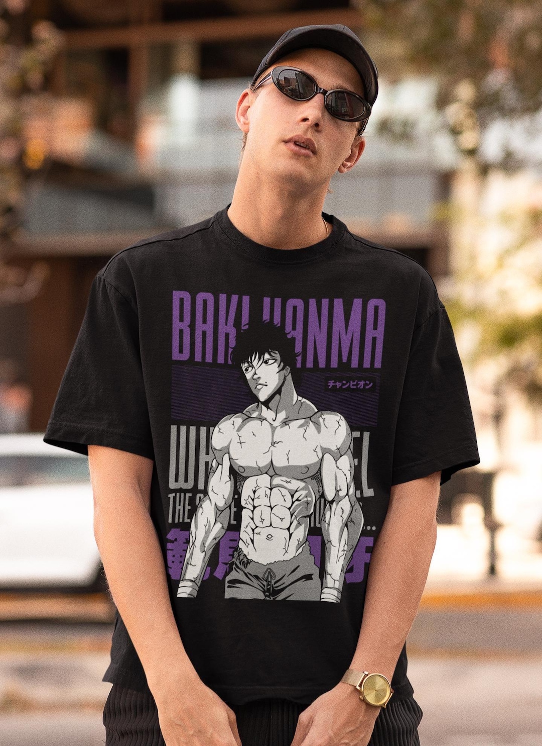 Baki Hanma Anime Shirt – Baki Grappler Cosplay T-shirt - Etsy
