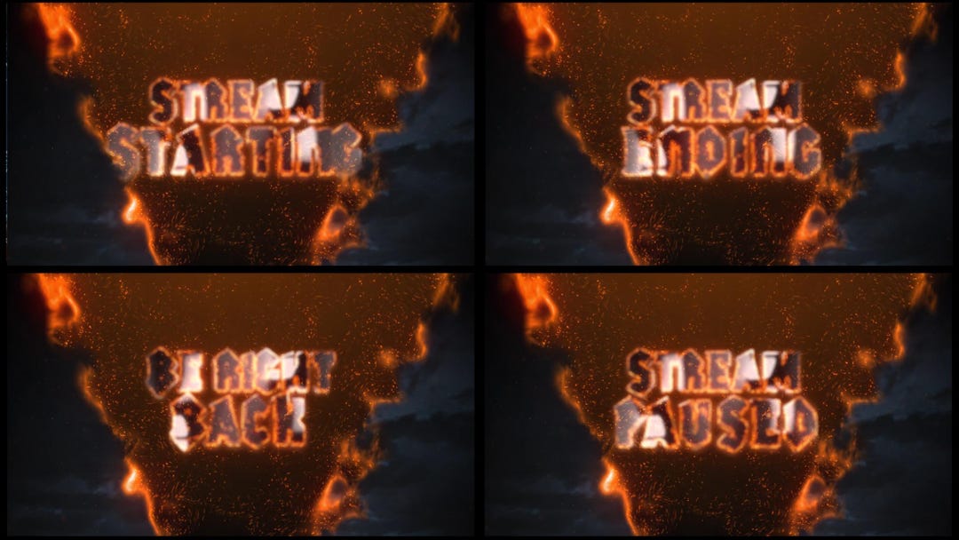 Horror Reaper Animated Stream Overlay Pack: Halloween Twitch Bundle - Etsy