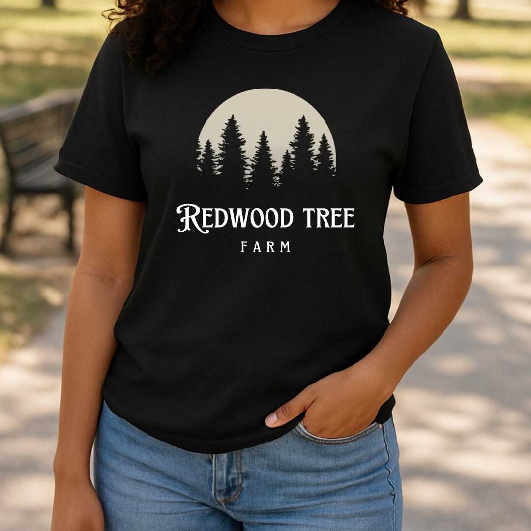 Redwood Tree Farm T-shirt | Pop Culture Merch | Comfort Colors Tee - Etsy