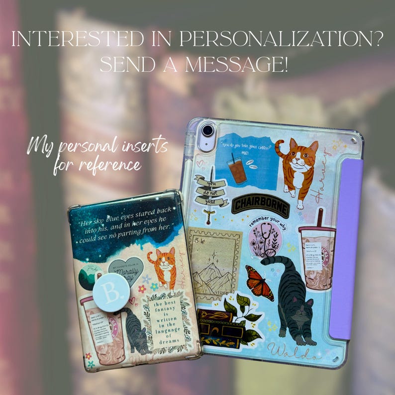 Romantasy Inspired Kindle Insert | Dark Romance | Fantasy Lover ...