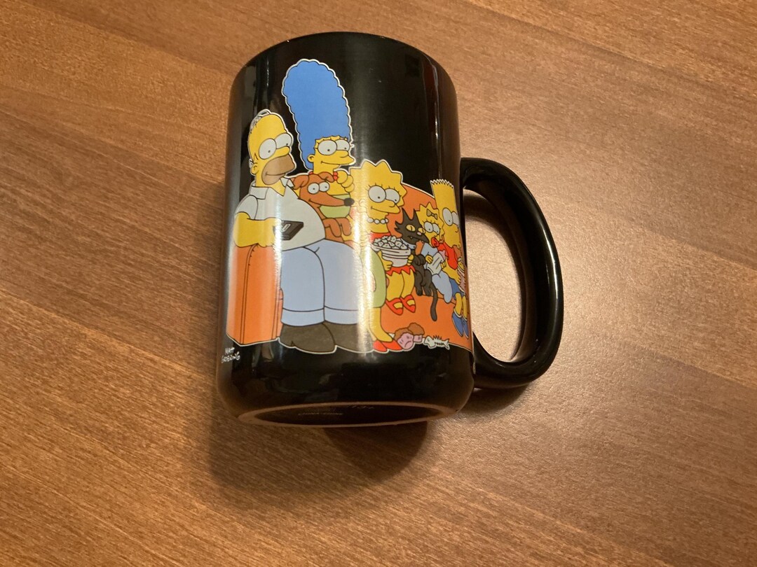 The Simpsons Coffee Mug Zack! Designs - Etsy