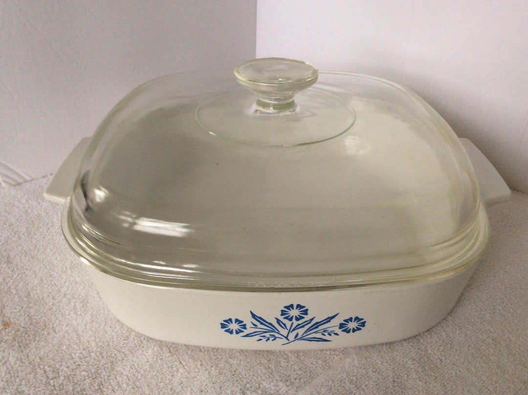 Corningware Casserole Dish. Granny Core. Farmhouse Country Core - Etsy
