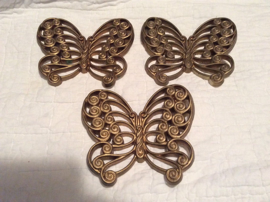 Three Home Interior Butterflies - Etsy