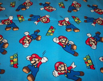 Super mario fabric | Etsy