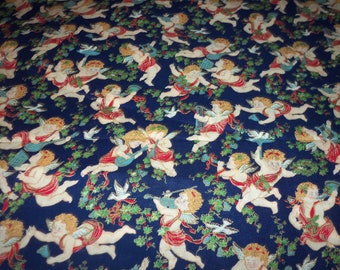 Cherub fabric | Etsy