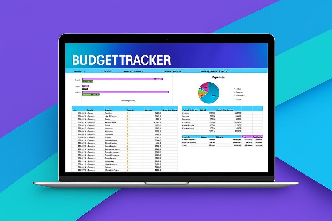 Digital Budget Planner: Weekly & Monthly Excel and Google Sheets ...