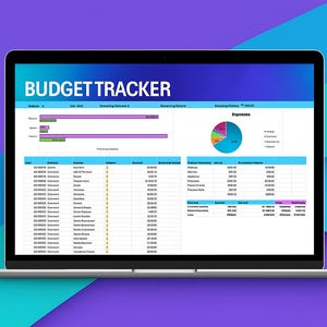 Digital Budget Planner: Weekly & Monthly Excel and Google Sheets ...