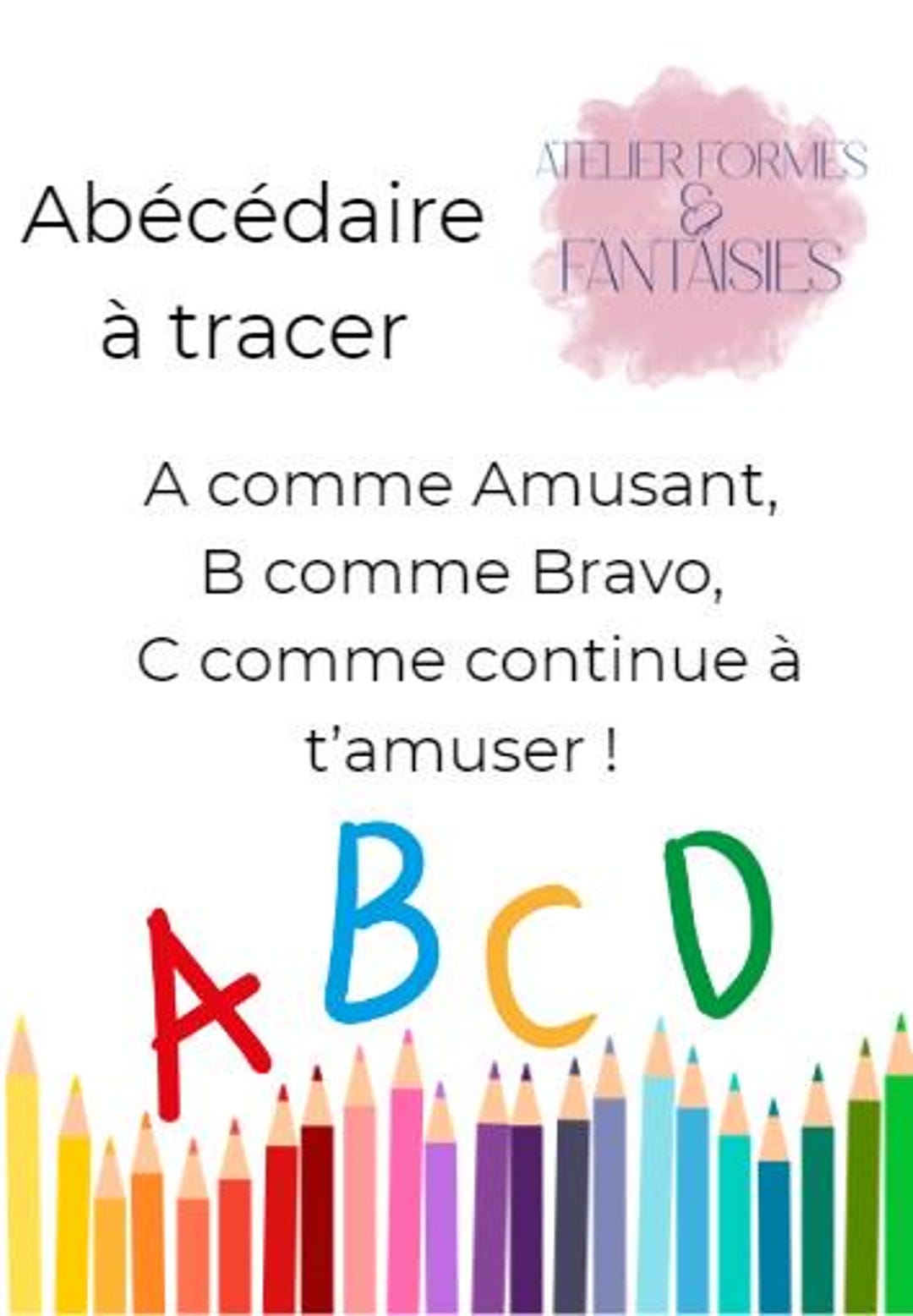 Printable Abcs - French Alphabet 27 Pages - Uppercase and Lowercase ...
