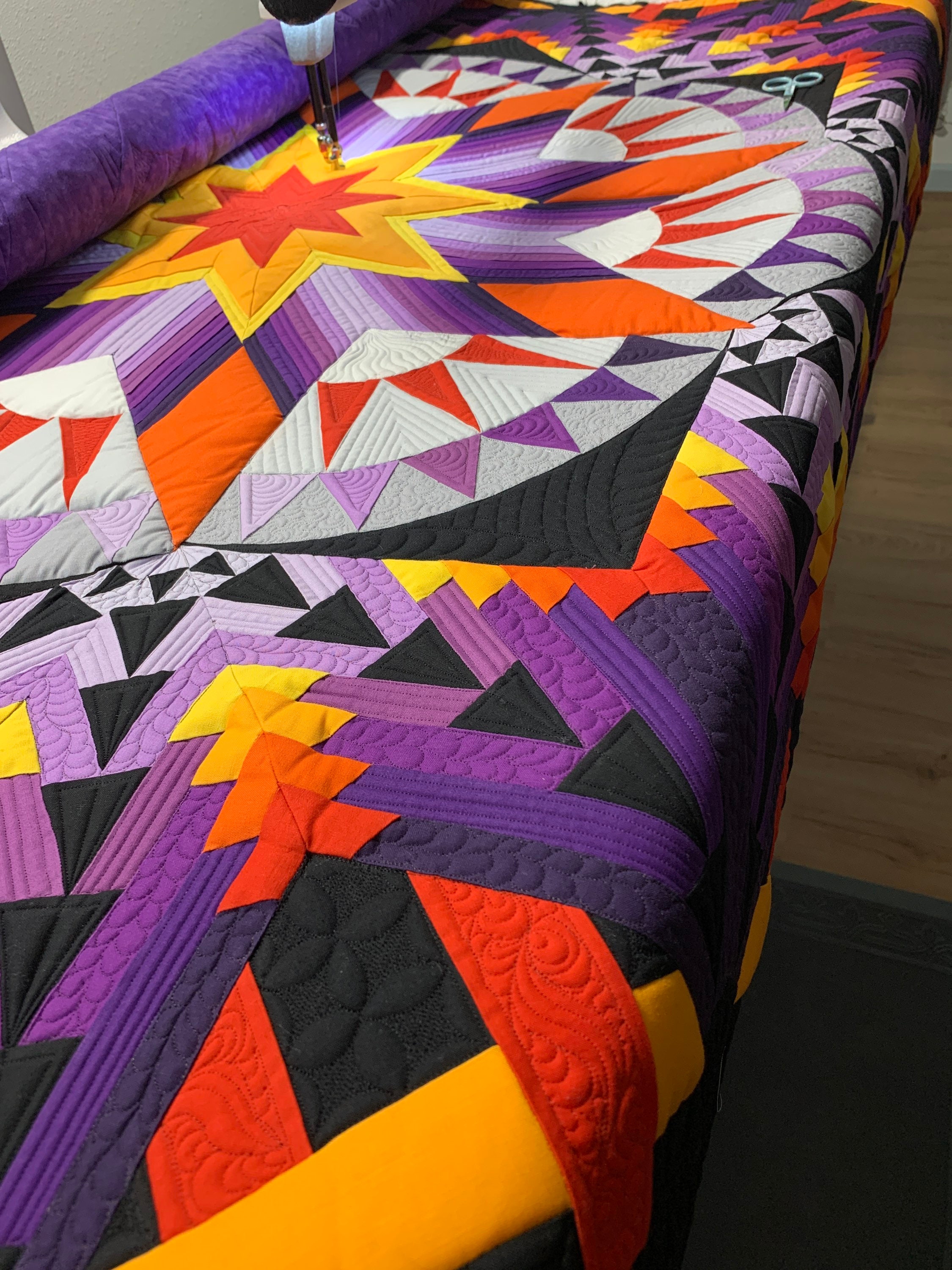 Award Winning Quilt, Nana’s Garden. Foundation Paper Piecing Pattern - Etsy