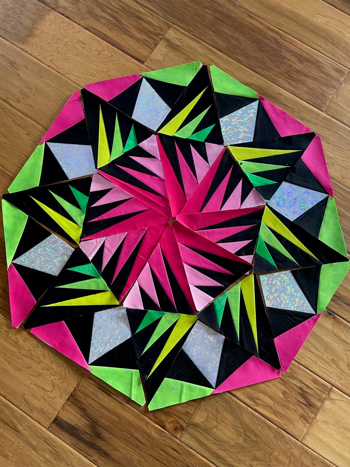 2 Table Toppers, Foundation Paper Piecing Pattern - Etsy