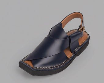 Cultural Handmade Peshawari Chappal, Men's Traditional Sandals, Gift ...