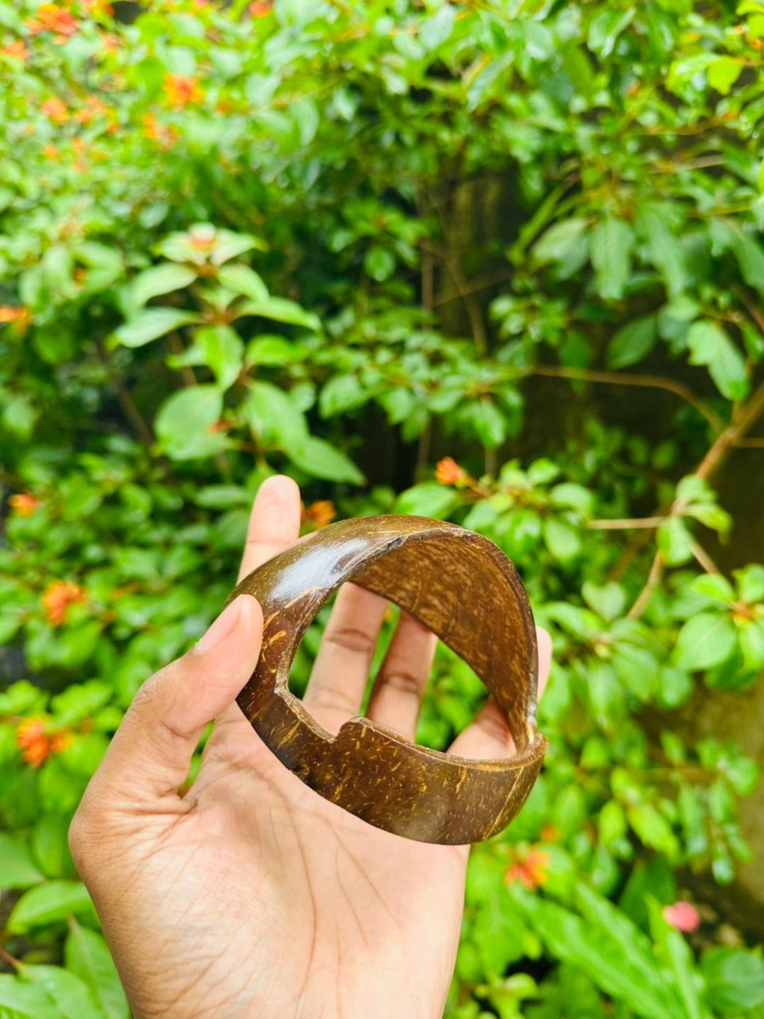 Handmade Coconut Shell Phone Holder – Eco-friendly Desk Stand - Etsy