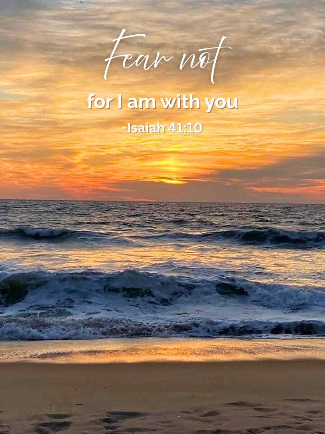Fear Not – Isaiah 41:10 Christian Wall Art | 2 Digital Download ...
