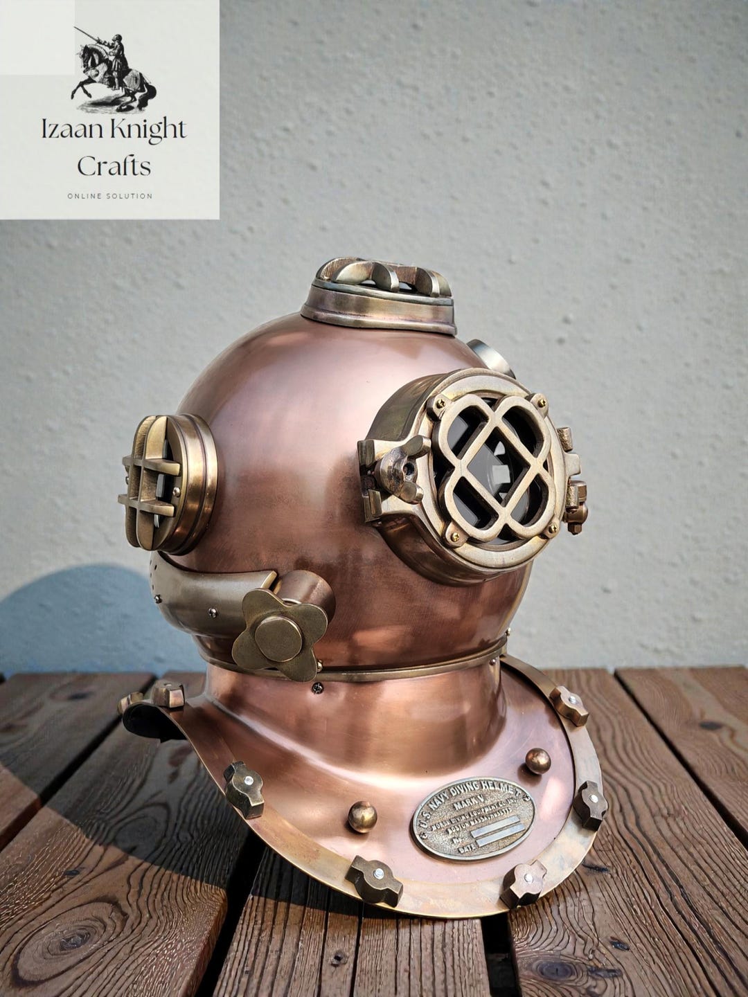 Vintage Diving Helmet Replica/diving Helmet Mark V US Navy Helmet ...