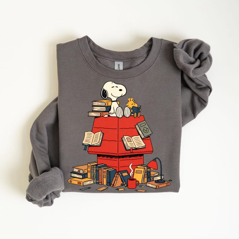 Snoopy Png Reading - Etsy
