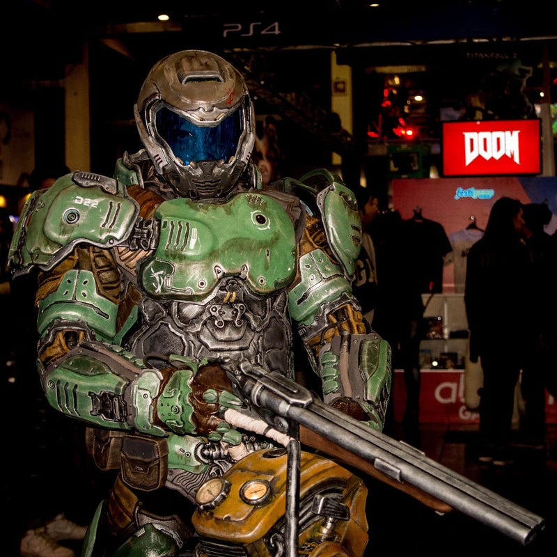 Doom Slayer Costume - Etsy