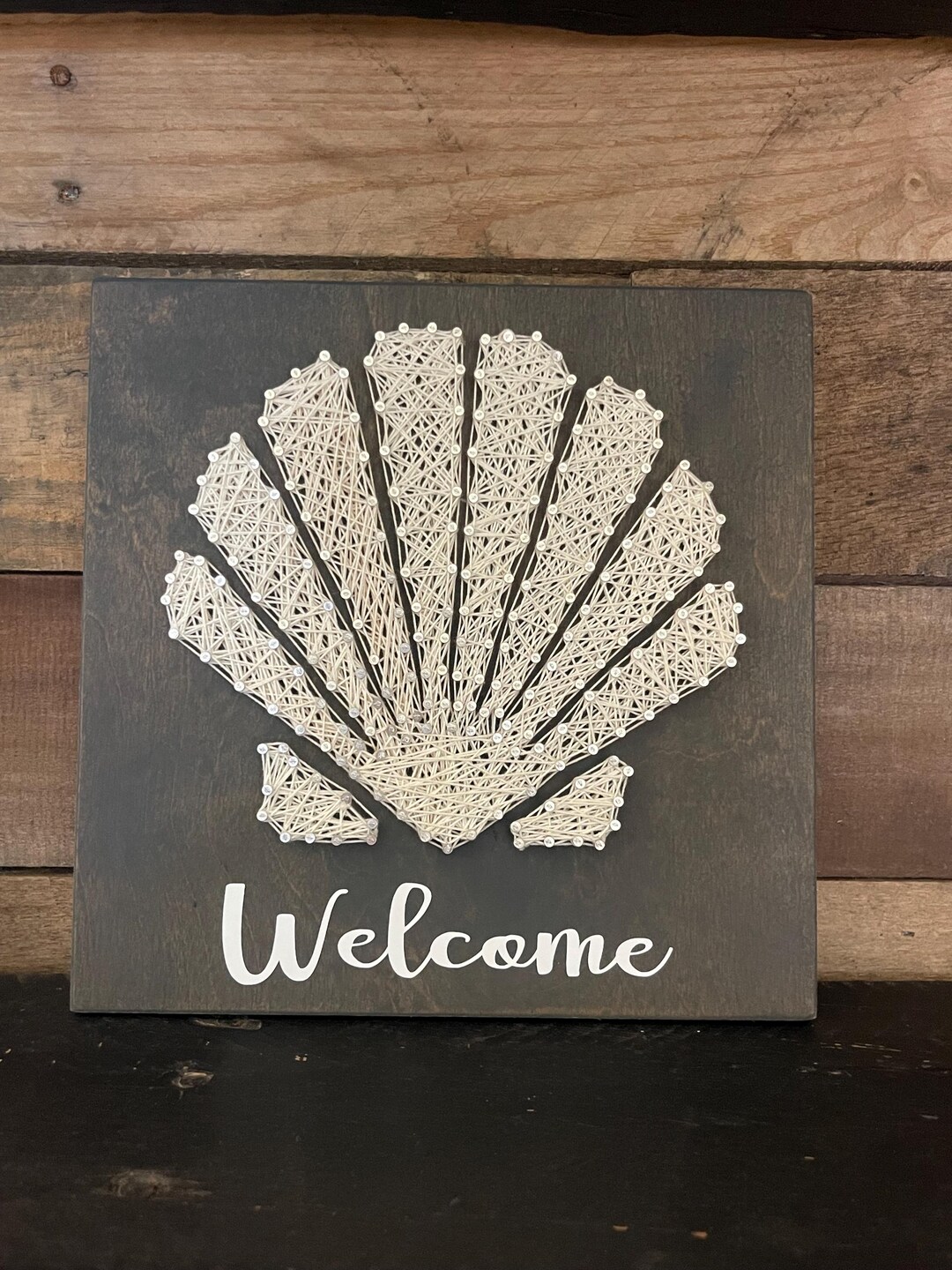 Seashell String Art - Etsy
