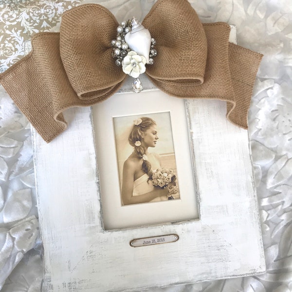 White Wedding Frame - Etsy