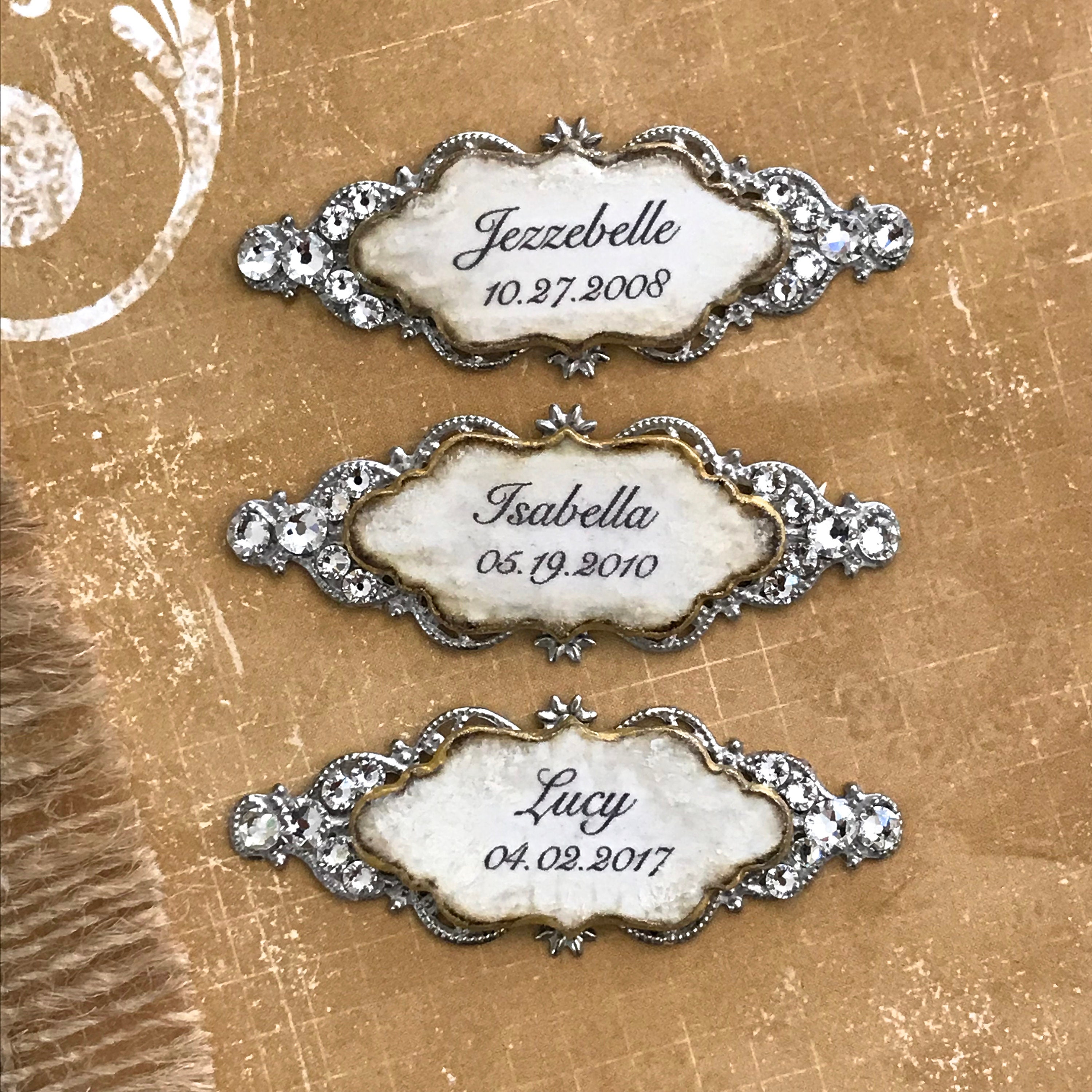 Plaques Personalized Name Plate Fancy Commemorative Plaque | Etsy