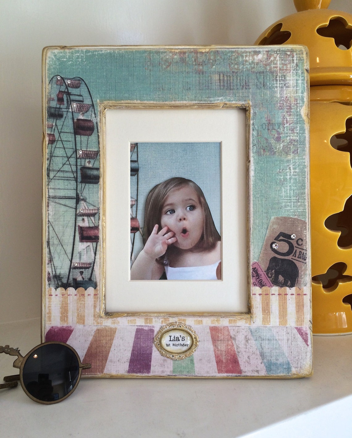 Photo Frame Personalize Gift Family Child Baby Teen Carnival - Etsy