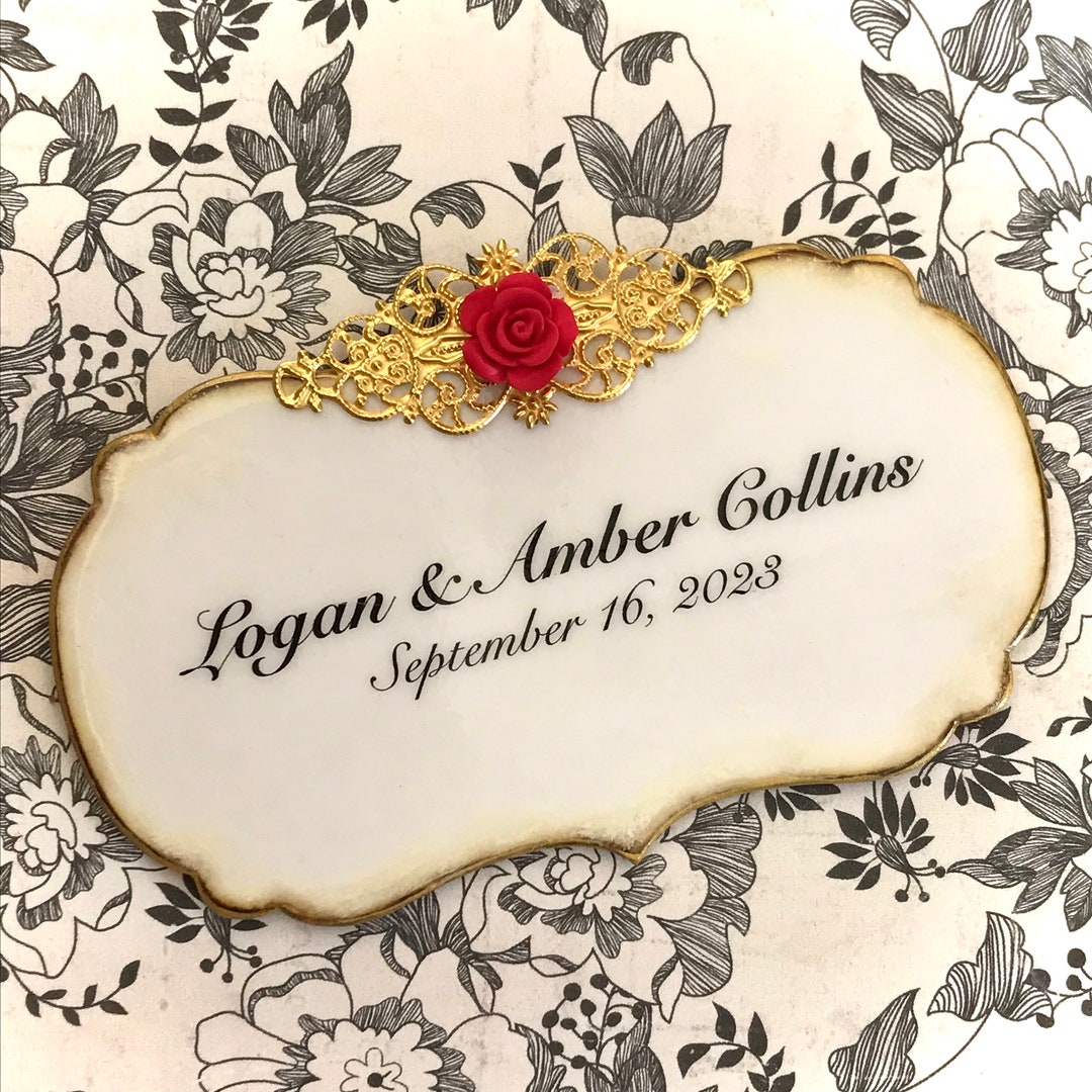 Plaque Personalized Vintage Style Name Plate Customize Baby Room ...