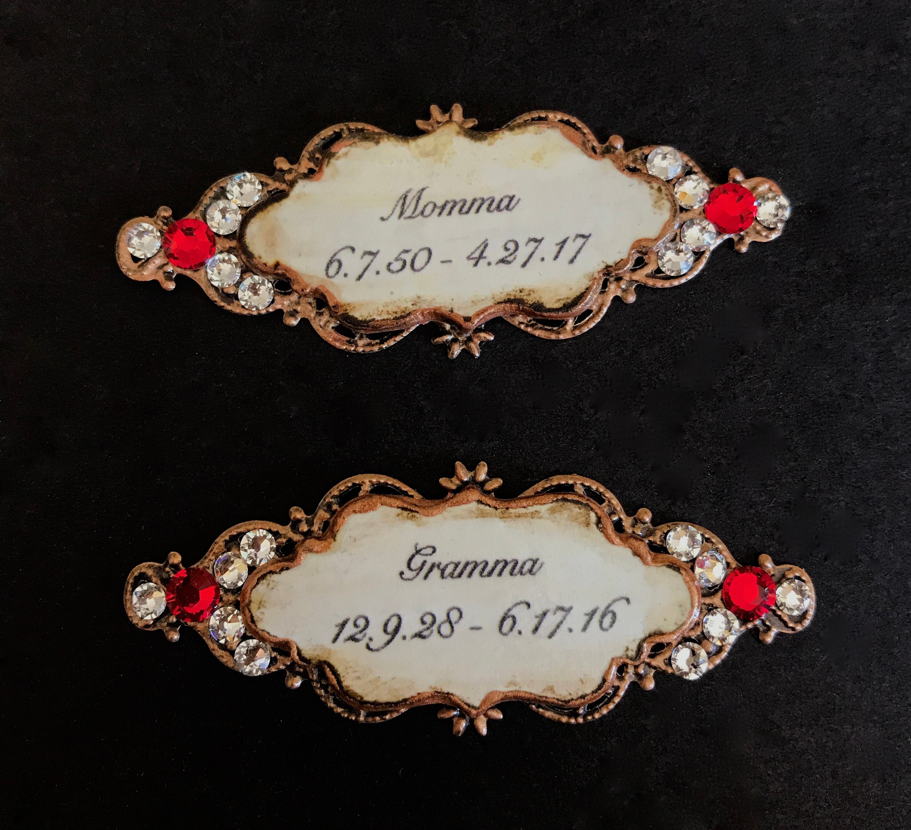 Plaques Personalized Name Plate Fancy Commemorative Plaque | Etsy