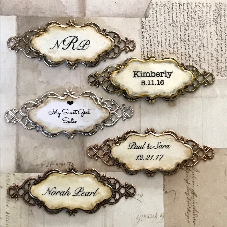 Plaques Personalized Name Plate Fancy Commemorative Plaque - Etsy