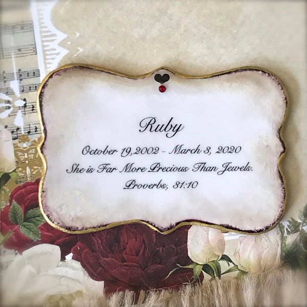 Shadow Box Plate - Etsy