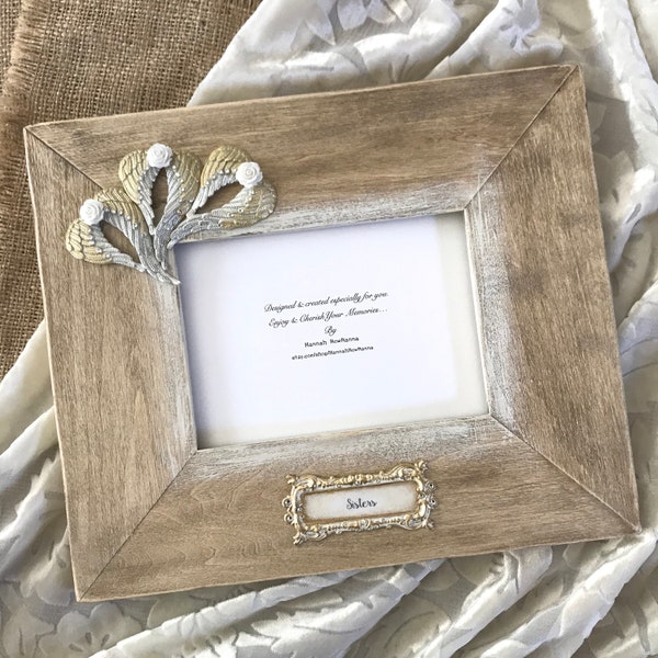 Angel Wings Picture Frame - Etsy
