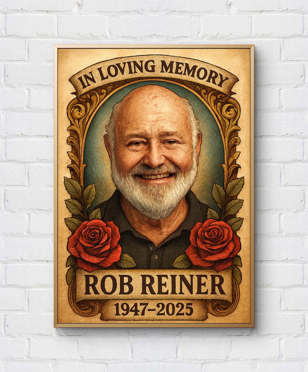 Rob Reiner Poster: in Loving Memory of Rob Reiner Wall Print (digital ...