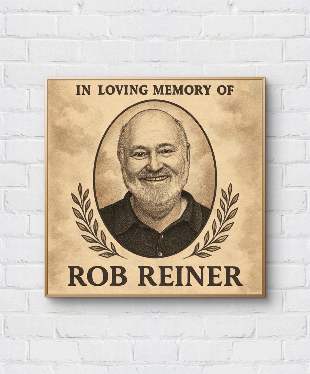 Rob Reiner Poster: in Loving Memory of Rob Reiner Wall Print (digital ...