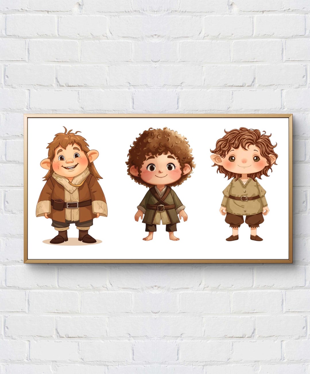 Set of 3 Hobbit Cross Stitch Pattern: Cute Hobbits Embroidery Patterns ...