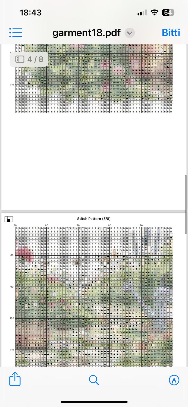 Garden Clothesline Cross Stitch Pattern, Cottagecore Floral Embroidery ...