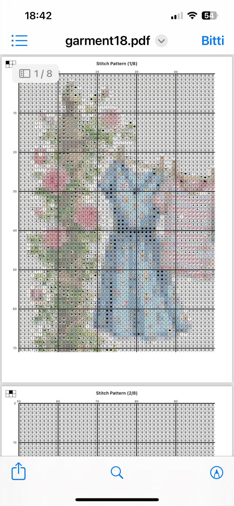 Garden Clothesline Cross Stitch Pattern, Cottagecore Floral Embroidery ...