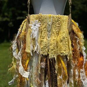 Embellished Earthy Lace Fringe Purse Boho Handbag, Hippie Style With a ...