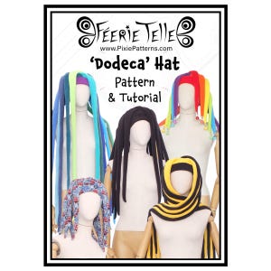 Dodeca Hat - Digital Sewing Pattern + Tutorial Download - Etsy