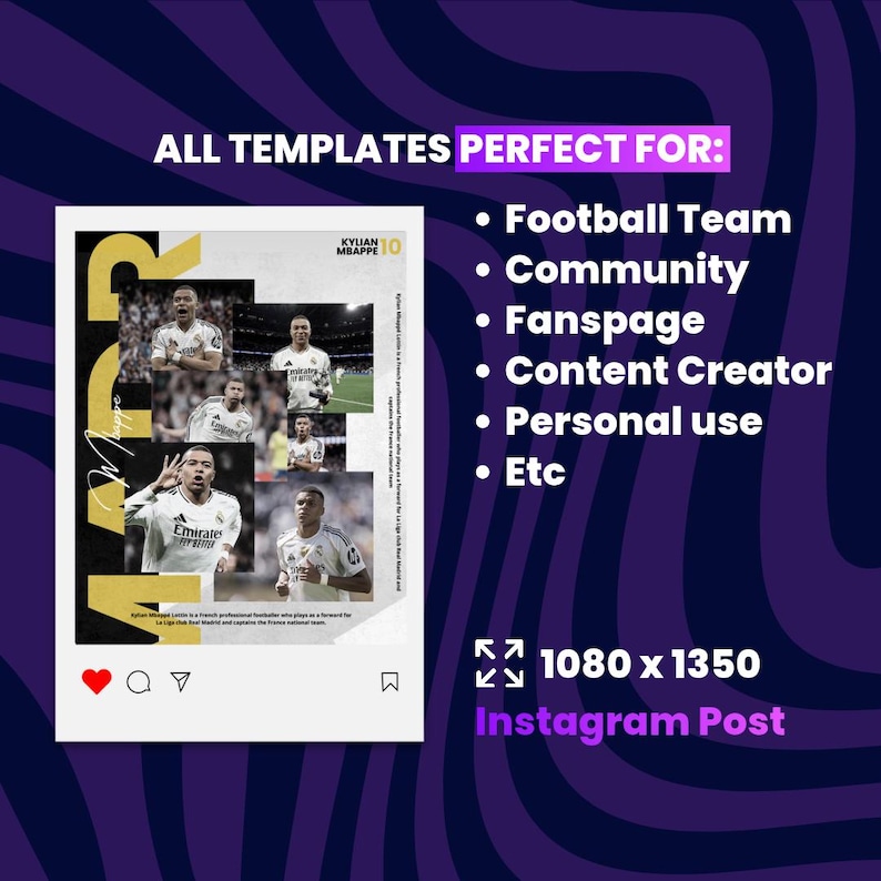 100 Football Templates Social Media, Editable Canva Design, Matchday ...