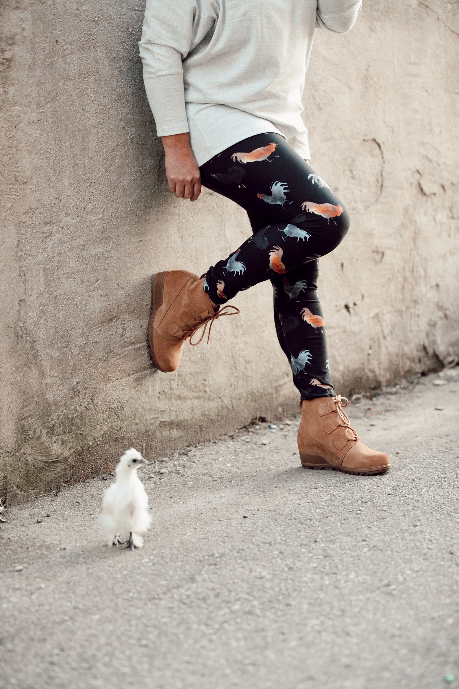 Women's Chicken Leggings - Etsy