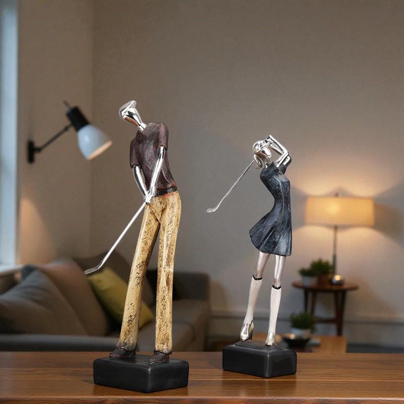 Golf Statues and Figurines - Etsy
