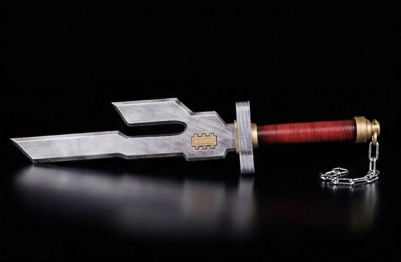 Toji Fushiguro Dagger Prop Replica Cosplay Jujutsu Kaisen - Etsy