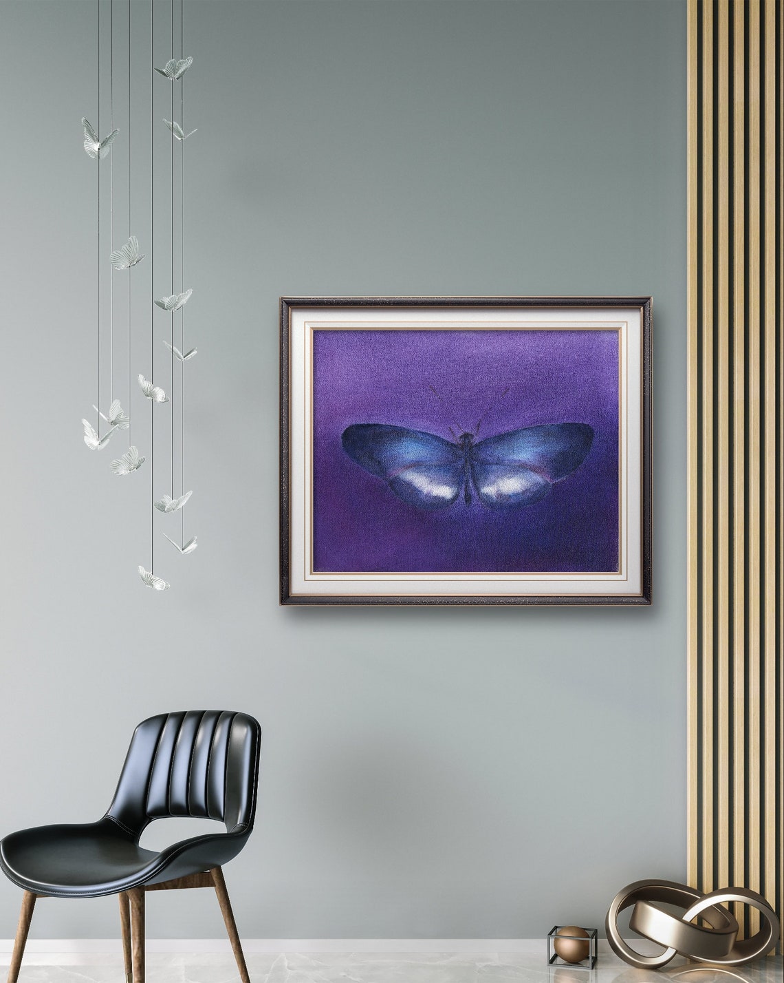 Butterfly Still Life- Art PRINT, Original Oil Painting, Moth Insect - Etsy