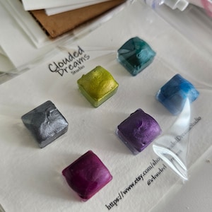 Watercolor Art Box Peacock Subscription Box, Monthly 22 Art Prompts ...