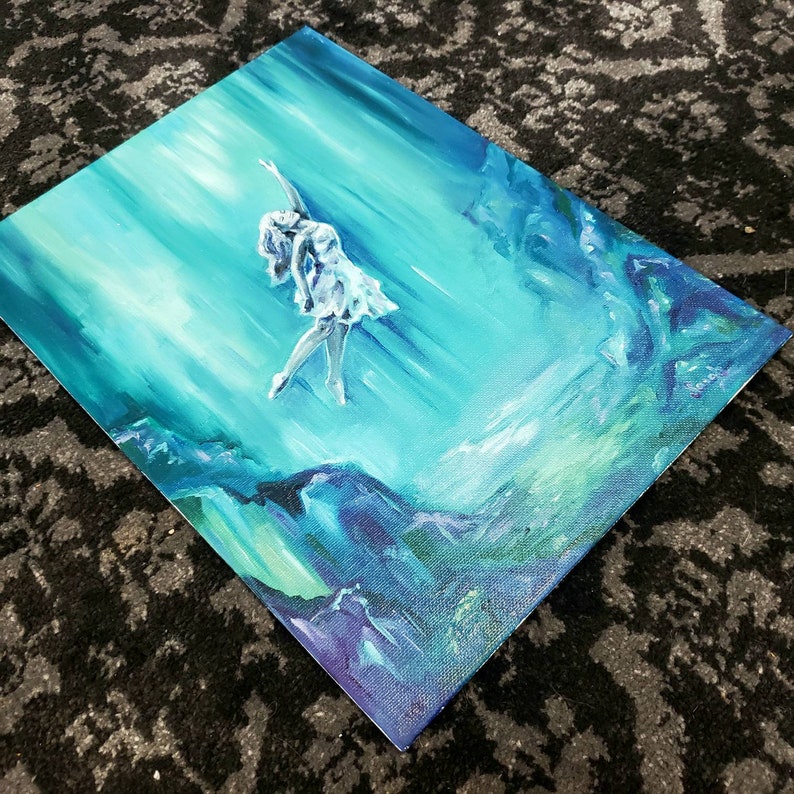 Ocean of Remembrance Art PRINT Oil on Canvas Painting | Etsy