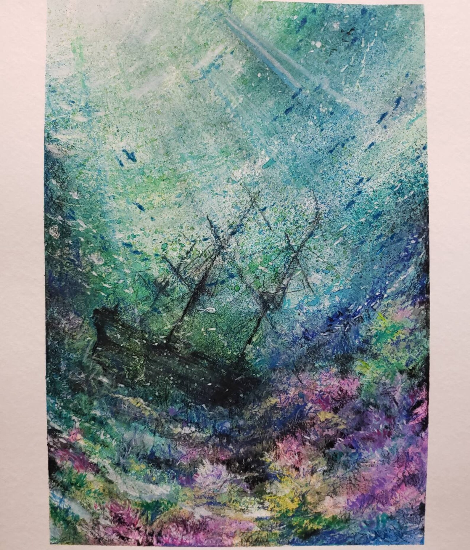 Ocean Life Art PRINT Original Watercolor Illustration - Etsy