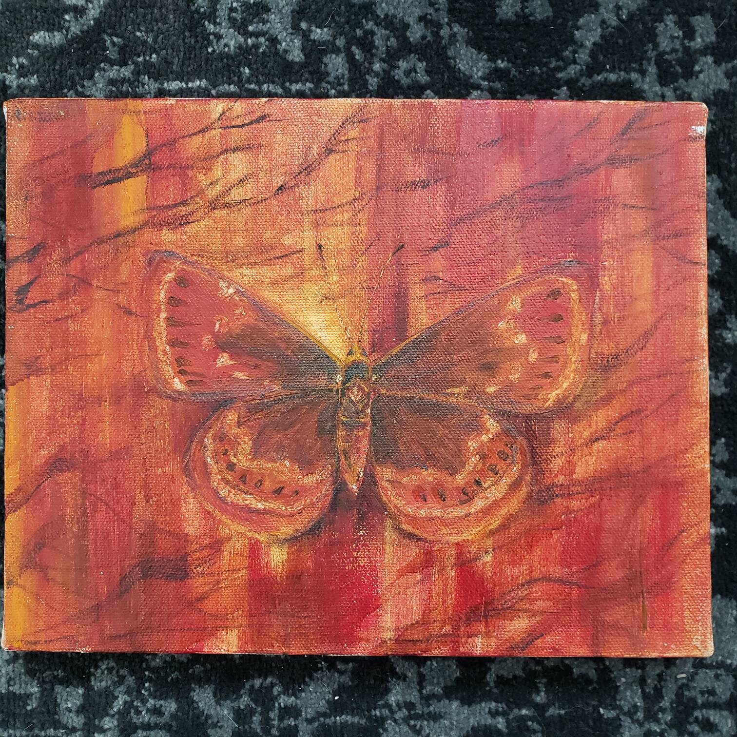 Male Spotted Fritillary Butterfly Art PRINT Still Life | Etsy