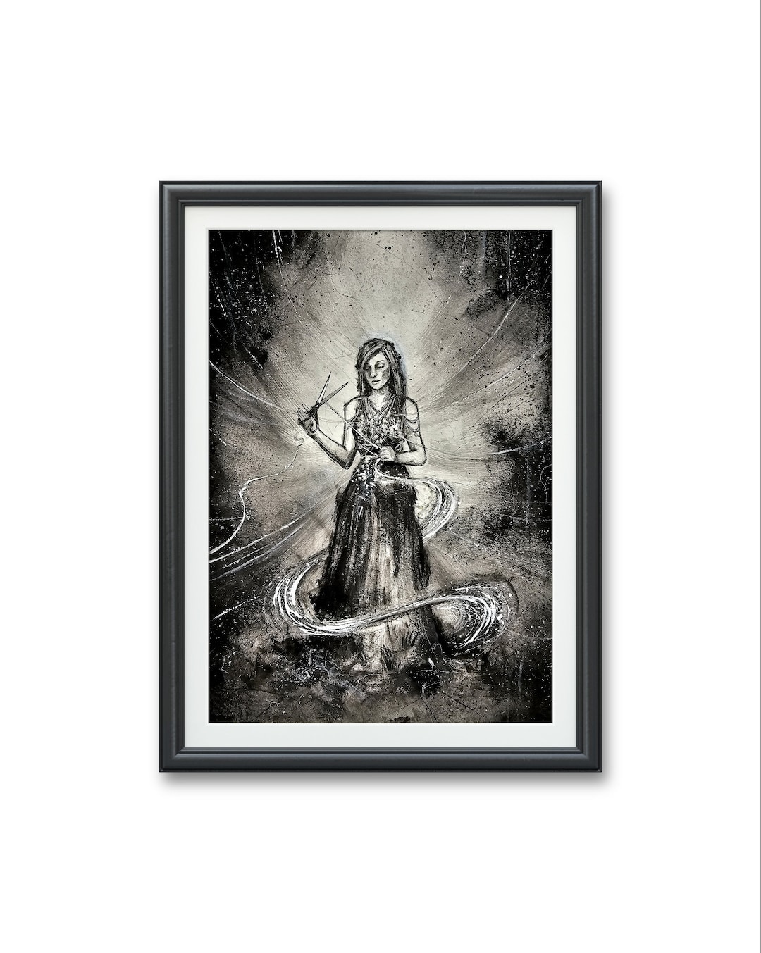 Cutting Ties- Art PRINT Original Oil Painting Artwork Mental Health ...