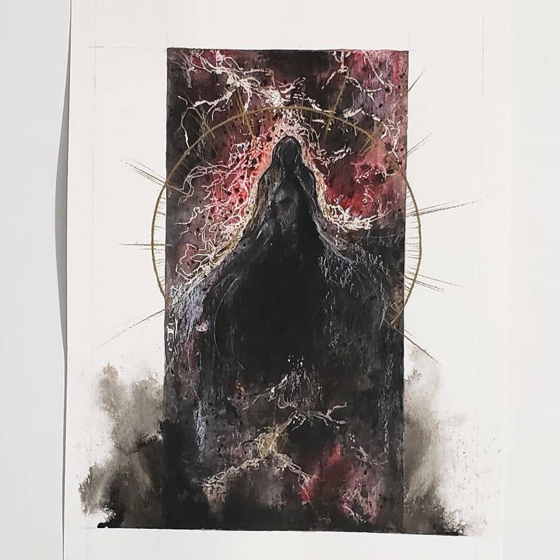 Her Vengeance Original Art PRINT Watercolor Illustration - Etsy